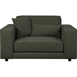 OTTO products Sessel Grenette, im Baumwoll-/Leinenmix oder umweltschoned aus recycelten Stoffen, grün