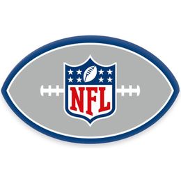 Dekokissen NFL, hochfarbig bedruckt, blau|grau