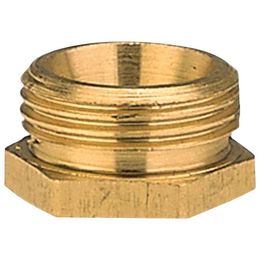 Gardena Reduzierstück 07273-20, Messing, 47,9 mm (G 1 1/2)-Außen / 42 mm (G 1 1/4)-Innen, goldfarben