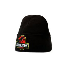 logoshirt Beanie Jurassic Park mit lizenziertem Design, rot|schwarz