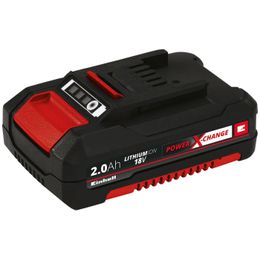 Einhell Akku (18,0 V), Power X-Change, 18 V, 2,0 Ah, rot|schwarz