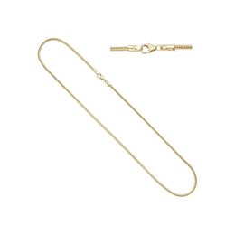 Jobo Goldkette, Schlangenkette 585 Gold 50 cm 1,9 mm, gelb|goldfarben