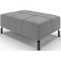 Inosign Hockerbank Ancona New, passend zum Ecksofa, auch in Easy care-Bezug + Cord, grau