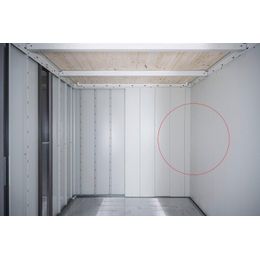 BioHort Gerätehaus-Innenwand, BxH:292x222 cm, Innenverkleidung für Gerätehaus Neo 3C, weiß