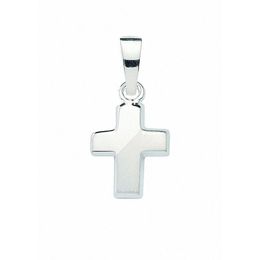 Adelia´s Adelia´s Kettenanhänger 925 Silber Kreuz Anhänger, Silberschmuck für Damen & Herren, silberfarben