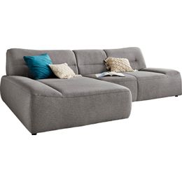 DOMO collection Ecksofa Cesena, grau