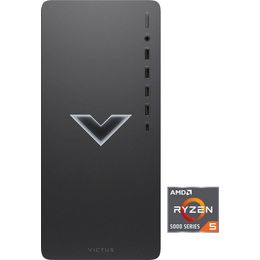 HP Victus TG02-0225ng Gaming-PC (AMD Ryzen 5 5600G, Radeon RX 6400, 16 GB RAM, 512 GB SSD), silberfarben