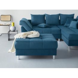 Collection AB Hocker Joseli, inklusive komfortablen Federkerns, blau