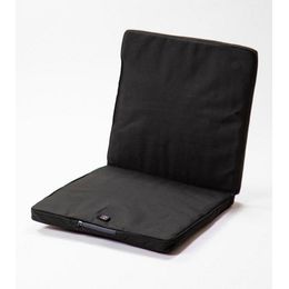 Outchair Polsterauflage Bottom Heater - die beheizbare Wärmeunterlage für jede Gelegenheit, beheizbare Stuhlauflage, universell einsetzbar, schwarz