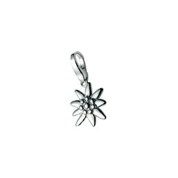 Giorgio Martello MILANO Charm Blume Edelweiß, Silber 925, silberfarben