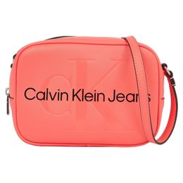 Calvin Klein Jeans Mini Bag SCULPTED CAMERA BAG18 MONO, mit großflächigem Markenlogo vorne Handtasche Damen Tasche Damen, rosa