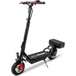 velix E-Scooter E-Kick 20 Pro, 2 Akkus, 20 km/h, bis zu 100 km Reichweite, schwarz