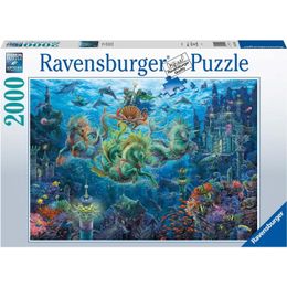 Ravensburger Puzzle Unterwasserzauber, 2000 Puzzleteile, Made in Germany, FSC® - schützt Wald - weltweit, bunt