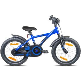 PROMETHEUS BICYCLES Kinderfahrrad BLUE Hawk, 1 Gang, ohne Schaltung, blau