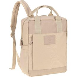 Lässig LÄSSIG Wickelrucksack Green Label, Vividal, humus, zum Teil aus recyceltem Material, beige