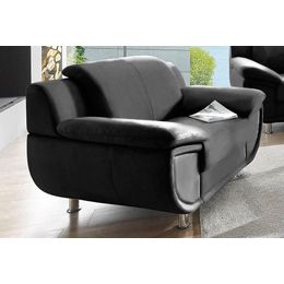 Trendmanufaktur Sessel, mit extra breiten Armlehnen, frei im Raum stellbar, schwarz