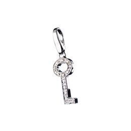 Giorgio Martello MILANO Charm Schlüssel Schlüssel, Silber 925, silberfarben