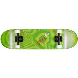Playlife Skateboard Illusion Green, bunt|schwarz