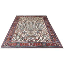 Wollteppich Gabbeh - Kaschkuli Persern - 241 x 159 cm - beige, morgenland, rechteckig, Höhe: 13 mm, Wohnzimmer, Handgeknüpft, Einzelstück mit Zertifikat, beige