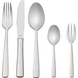 Rösle RÖSLE Besteck-Set ELEGANCE (30-tlg), 6 Personen, Edelstahl, spülmaschinengeeignet, silberfarben