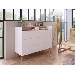 Inosign Kommode Scandi, Höhe 102 cm, weiß