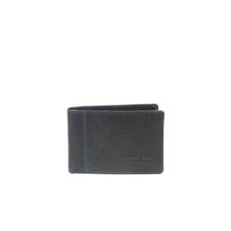 MARGELISCH Mini Geldbörse Marcello 2, aus LWG zertifiziertem Leder, schwarz