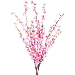 Kunstblume Frühlingsblütenbusch Blüten, Botanic-Haus, Höhe 80 cm, rosa