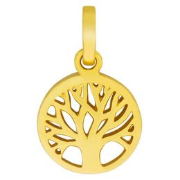 Firetti Kettenanhänger Schmuck Geschenk Gold 333 Halsschmuck Anhänger Halskette Baum, gelb|goldfarben