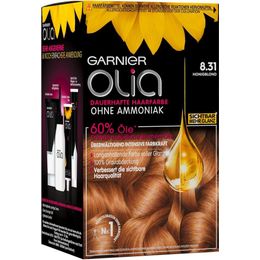 Garnier Coloration Olia dauerhafte Haarfarbe, goldfarben