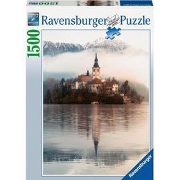 Ravensburger Puzzle Die Insel der Wünsche, Bled, Slowenien, 1500 Puzzleteile, Made in Germany; FSC® - schützt Wald - weltweit, bunt