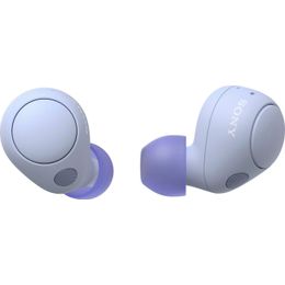 Sony WF-C700N In-Ear-Kopfhörer (Noise-Cancelling, Bluetooth, bis 20 Std. Akkulaufzeit, Multipoint Connection), lila