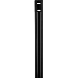Hama Kabelkanal Alu-Kabelkanal, halbrund, 110/3,3/1,8 cm, Schwarz (1-St), schwarz
