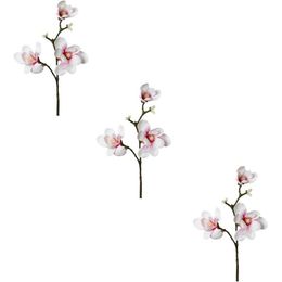 Kunstblume Magnolie Magnolie, Creativ green, Höhe 60 cm, rosa