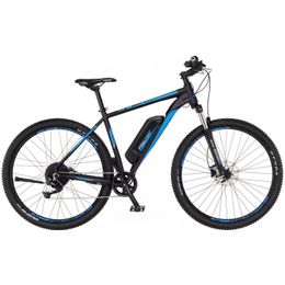 FISCHER BIKE FISCHER Fahrrad E-Bike MONTIS EM 1724.1 627, 10 Gang Shimano Deore Schaltwerk, Kettenschaltung, Heckmotor, 627 Wh Akku, (mit Schloss), Pedelec, schwarz