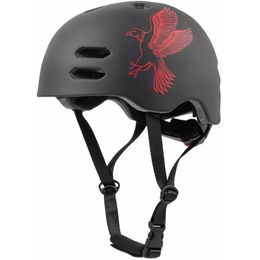 PROMETHEUS BICYCLES Kinderfahrradhelm Fahrradhelm für Kinder, Drehring, rot