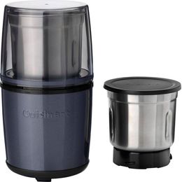 Cuisinart Gewürzmühle SG21BE Spice Grinder elektrisch, inkl. 2 Edelstahlbechern und Deckeln, blau