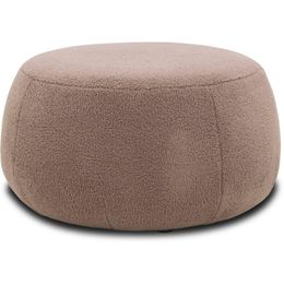 DOMO collection Hocker 800012, Hocker rund gepolstert, rosa