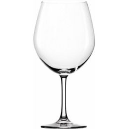 Stölzle Gläser-Set CLASSIC long life, Kristallglas, robust und elegant, 6-teilig, weiß