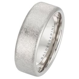 Baldessarini Partnerring Schmuck Geschenk Fingerring Edelstahl, Made in Germany, silberfarben