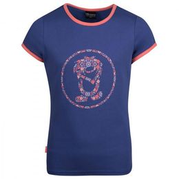 Trollkids - Girl's Flower Troll T - T-Shirt Gr 176 blau