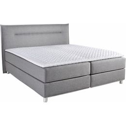 Maintal Boxspringbett, inkl. Topper, grau