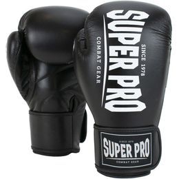 Super Pro Boxhandschuhe Champ, schwarz|weiß