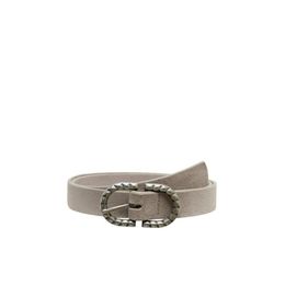 Only Ledergürtel ONLLAJA SUEDE JEANS BELT ACC, beige