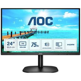 AOC 24B2XHM2 LED-Monitor EEK E (A - G) 60.5 cm (23.8 Zoll) 1920 x 1080 Pixel 16:9 4 ms VGA, HDMI®, Kopfhörer (3.5 mm Klinke) VA LCD