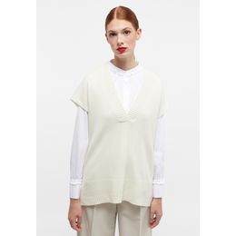 Pullunder Eterna Gr. 2XL, weiß (off, white) Damen Pullover Pullunder