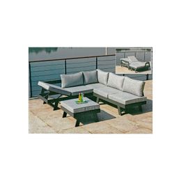 Gravidus Gartenlounge-Set 3-tlg. Lounge-Set Gartenlounge Sitzecke