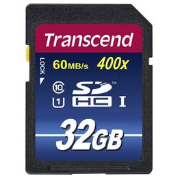 Transcend SDHC Karte 32GB Premium Class 10 UHS-I Speicherkarte