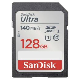 Sandisk SDHC UL. 128GB 140MB/S UHS-I Speicherkarte (Wasserdicht