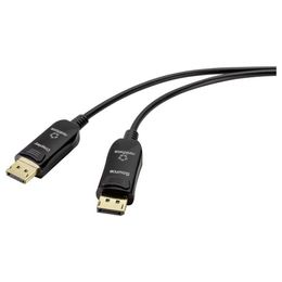 Renkforce DisplayPort Anschlusskabel 15 m vergoldete HDMI-Kabel