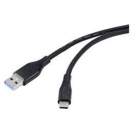 Renkforce USB-A auf USB-C® Ultraflexibles Kabel